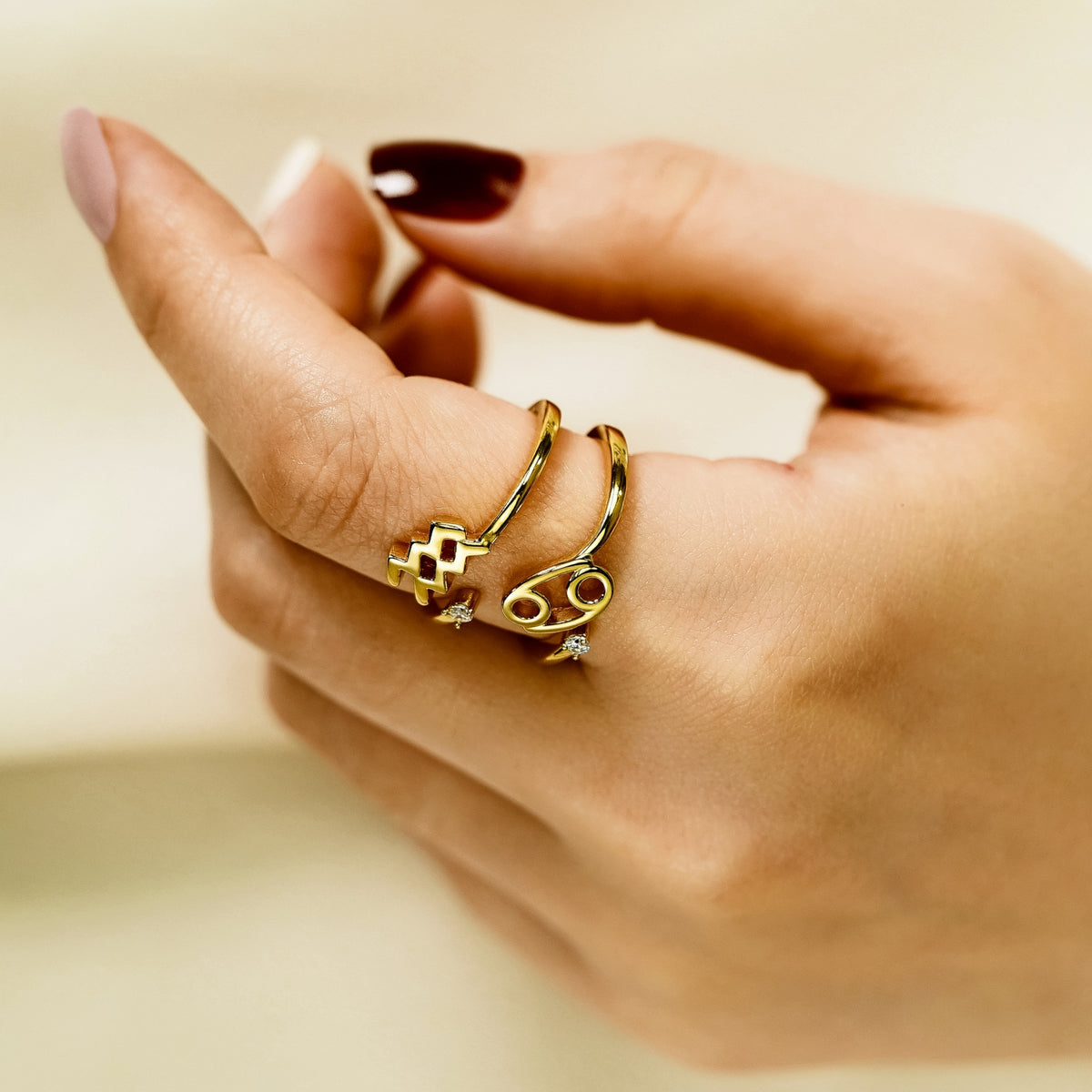 Gold Zodiac Ring for Women – Jadmire Jewelry